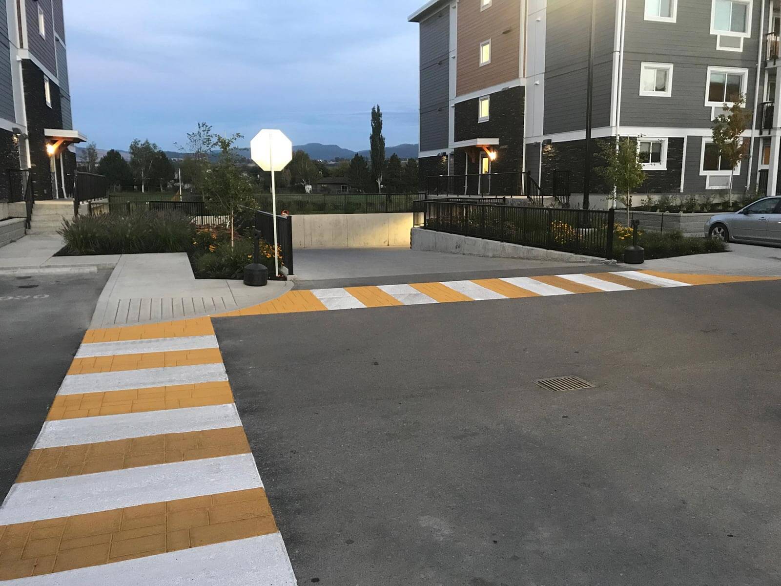 Parking Lot Wayfinding | HUB Surface Systems